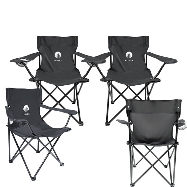 סט 4 כיסאות מתקפלים בתיק נשיאה סלימקס - CLIMEX CL 402 QUATRO - Motocenter