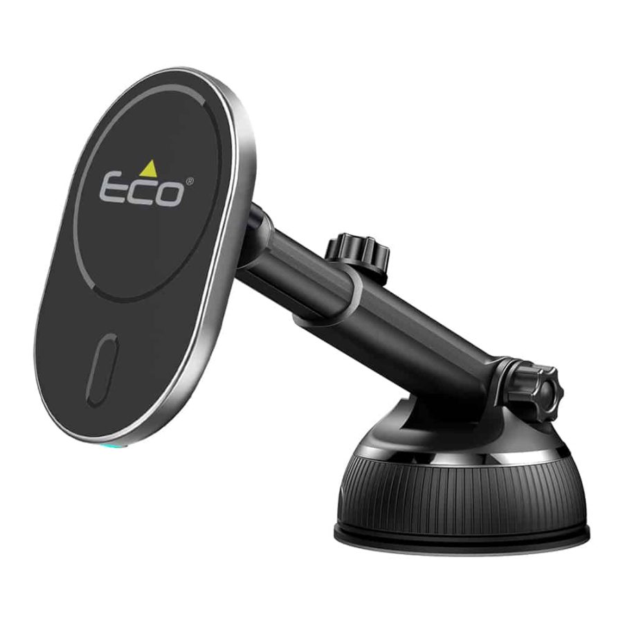 תושבת נייד לרכב עם טעינה אלחוטית לדשבורד/ שמשה אקו - ECO WCH 360 ...