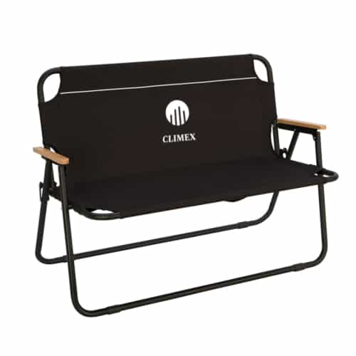 ספסל חוף זוגי שחור סלימקס - CLIMEX CL 401 - Motocenter