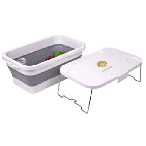 סלסלת פיקניק וצידנית מתקפלת עם מיני שולחן נשלף סלימקס - CLIMEX CL 250 - Motocenter